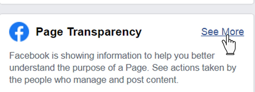 What is Facebook Page Transparency and How Does It Work? | IH Digital ...